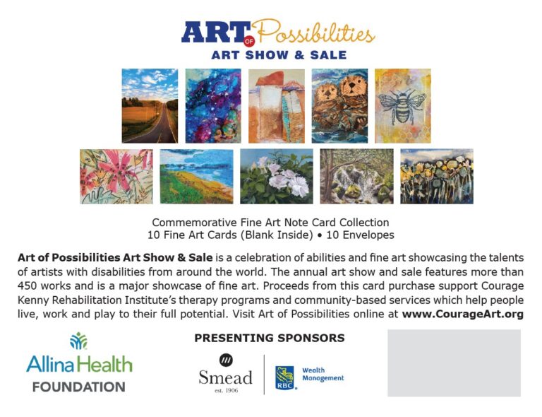 2025 Commemorative Fine Art Note Card Collection | Art of Possibilities